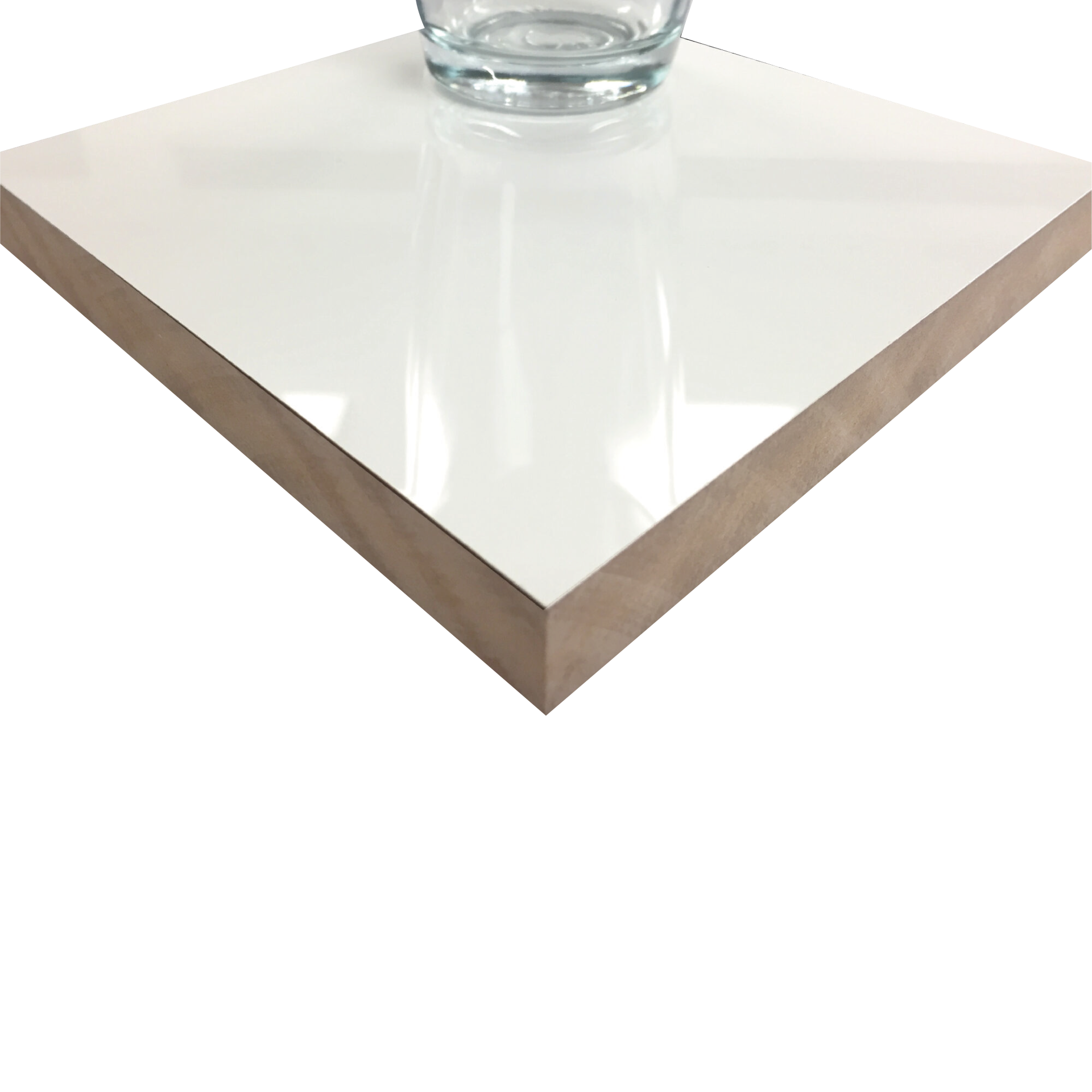 Alto Brillo Blanco de 3/4" (18mm) 4x8 Pies